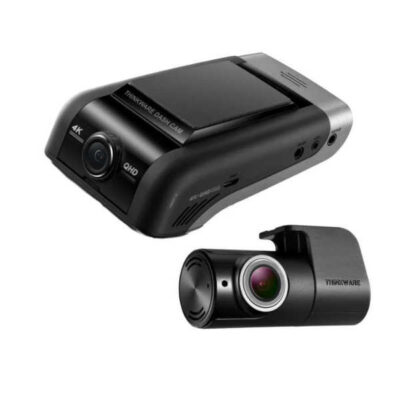 Thinkware U1000 4K QHD Front Dashcam with 2K Rear Camera - Bundle with iVolt Battery - JustCarKits
