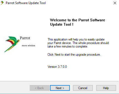 Parrot Software Update Tool - JustCarKits
