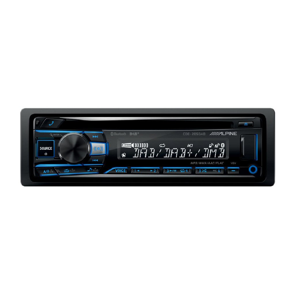 ALPINE CDE205DAB - Bluetooth, DAB+, USB, Aux - JustCarKits