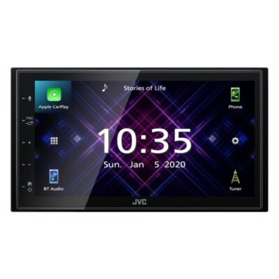 JVC KW M560BT - 6.8in Colour Touchscreen, Android Auto, Carplay, Bluetooth - JustCarKits